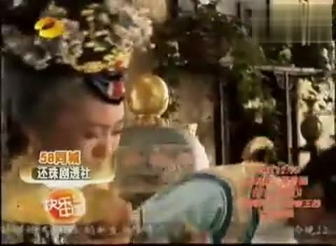 《新还珠格格》精彩拍摄花絮:小燕子玩盘子机关重重 不慎全部摔破 视频