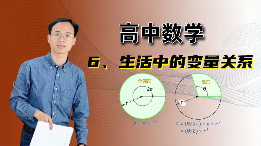 【生活中的变量关系】高中数学 必修一 第二章 函数 6 #学浪计划#