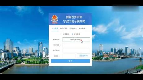 电子税务局操作介绍(一)登录