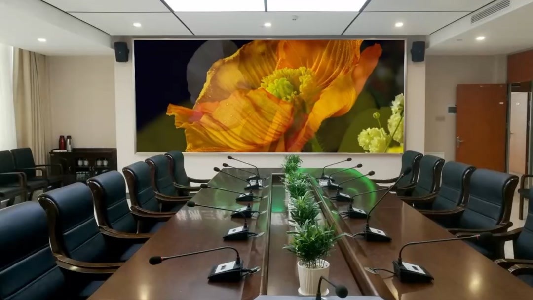 会议室会议屏 [湖南全彩屏供应商] 视频会议/电子白板/高清投屏