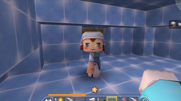 迷你世界红土地单人生存3 偶遇雪女屋,先来这里避难躲过这个黑夜