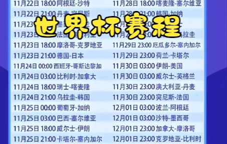 世界杯赛程,加油葡萄牙!