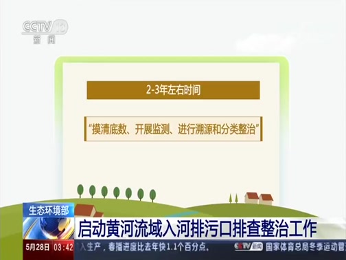 [新闻直播间]生态环境部 启动黄河流域入河排污口排查整治工作