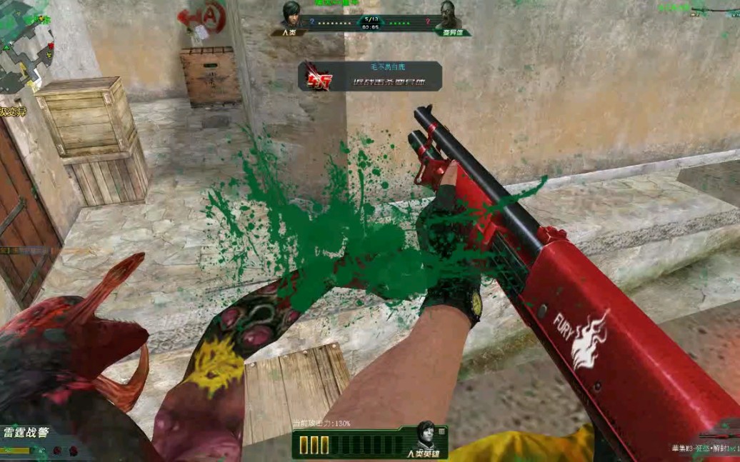 【生死狙击】我用劳伦比伯拿上滑稽M3装萌新炸鱼