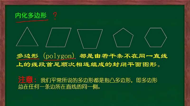 七上4.5多边形和圆的初步认识之多边形定义