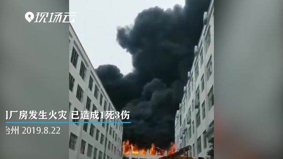 贵州一电器公司厂房发生火灾 已造成1死3伤