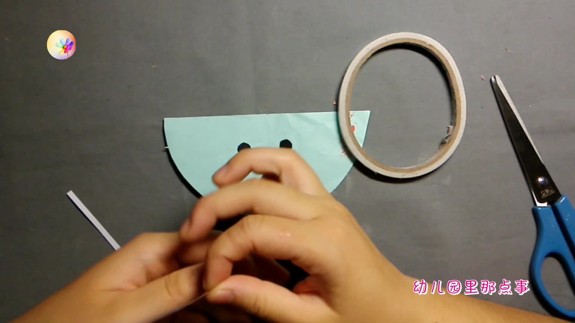跟我玩转幼儿园亲子手工DIY-小兔帽子