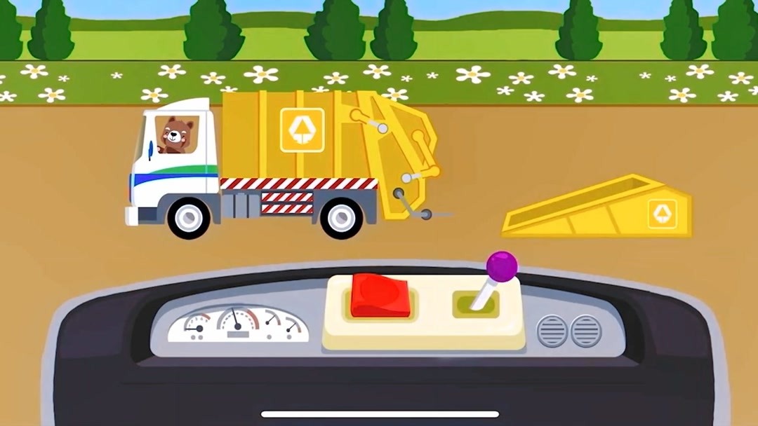 垃圾车的垃圾分类工作流程游戏