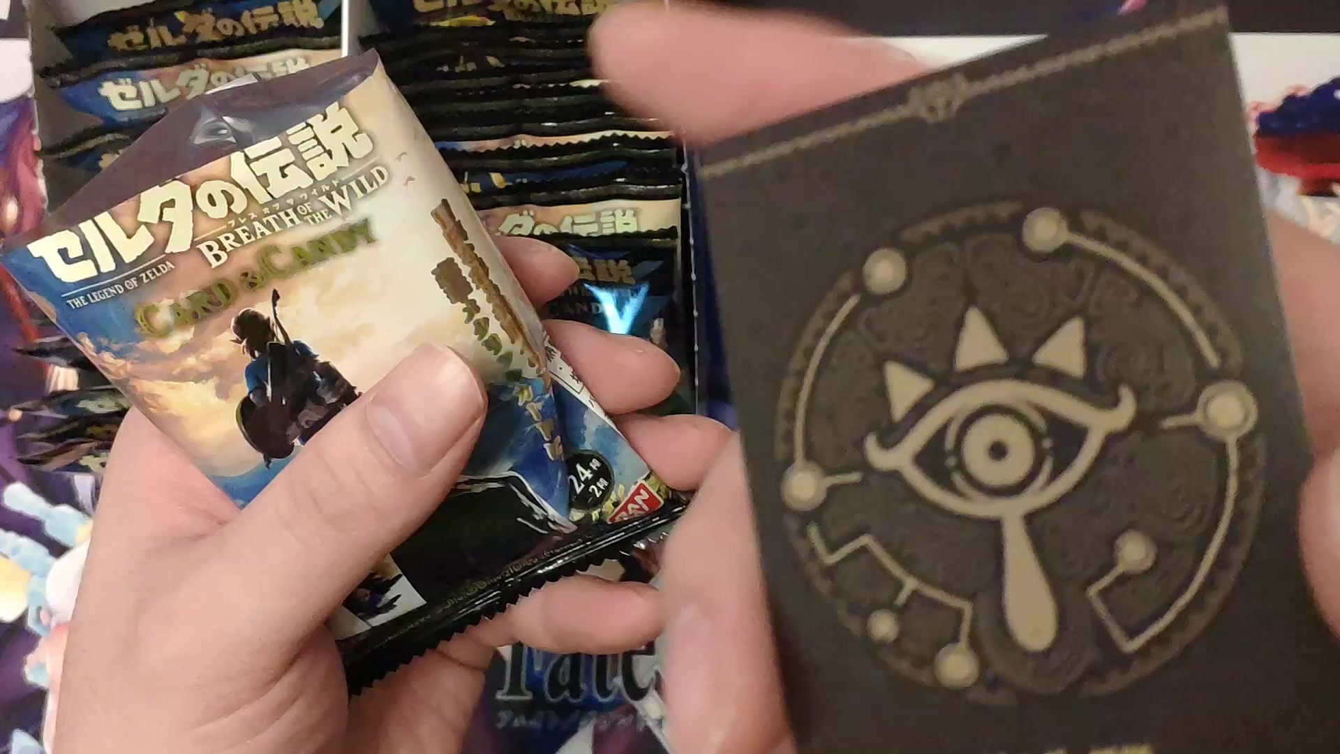 【水水卡牌】塞尔达传说旷野之息 荒野之息 食玩糖果卡开盒 卡图实在...