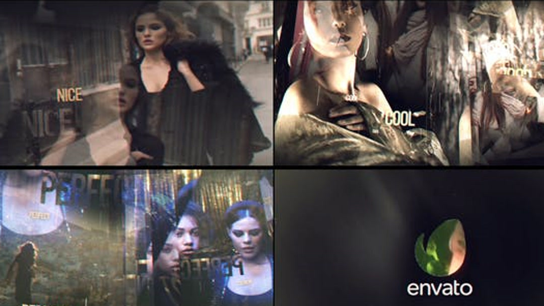 ...店铺标志动态LOGO片头模板logo设计动态徽标视频动态标识视频模板