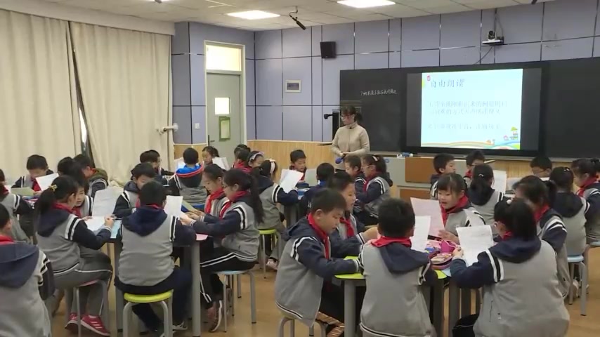 ...(第一课时)》名师优质公开课教学实录课堂实录,小学语文统编版部编...