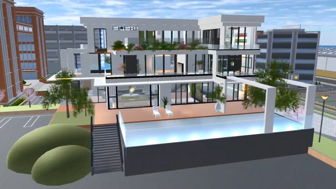 樱花校园模拟器:大房子