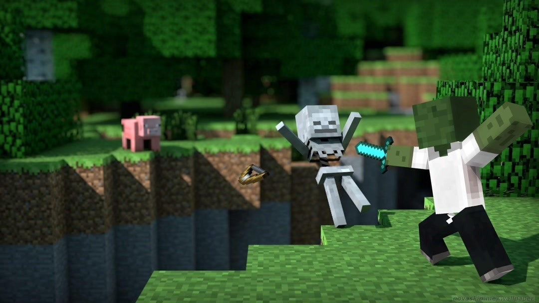 【MC大白】我是一只小僵尸10.大白带领村民出征,对决圣诞史蒂夫