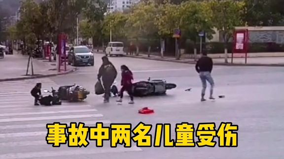 一带一盔,安全上路是为了自己和家人。#一带一盔行动 #交通事故
