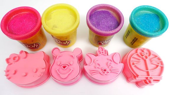 亲子手工游戏:橡皮泥做做调皮猫咪