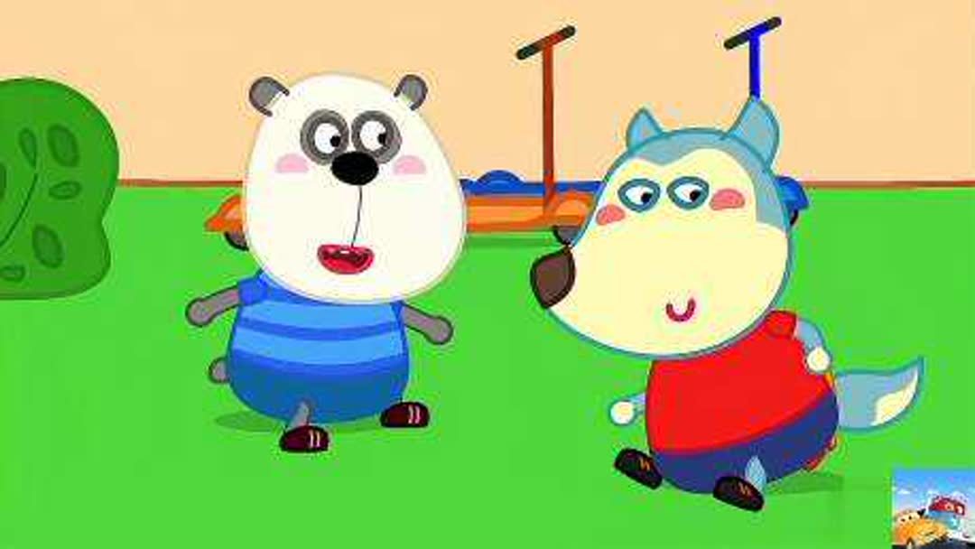 会说话的冰箱,帮助小狼沃夫养成健康饮食好习惯,儿童安全教育