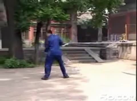 黄康辉太极棍46式分解教学(十一)