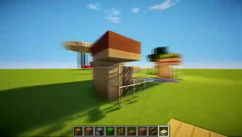 我的世界:如何制作超迷你的3X3小房子,功能齐全,新手教程