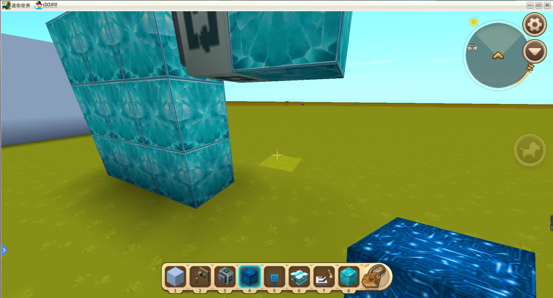 【冰瞳】迷你世界旋转门