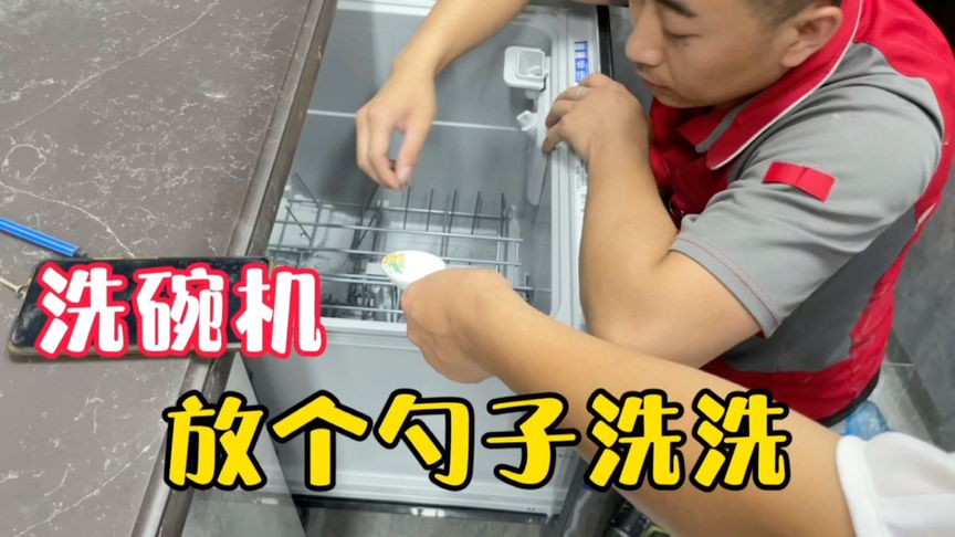 见过猪跑没吃过猪肉,洗碗机会安装不会用,等以后普及了也买一个