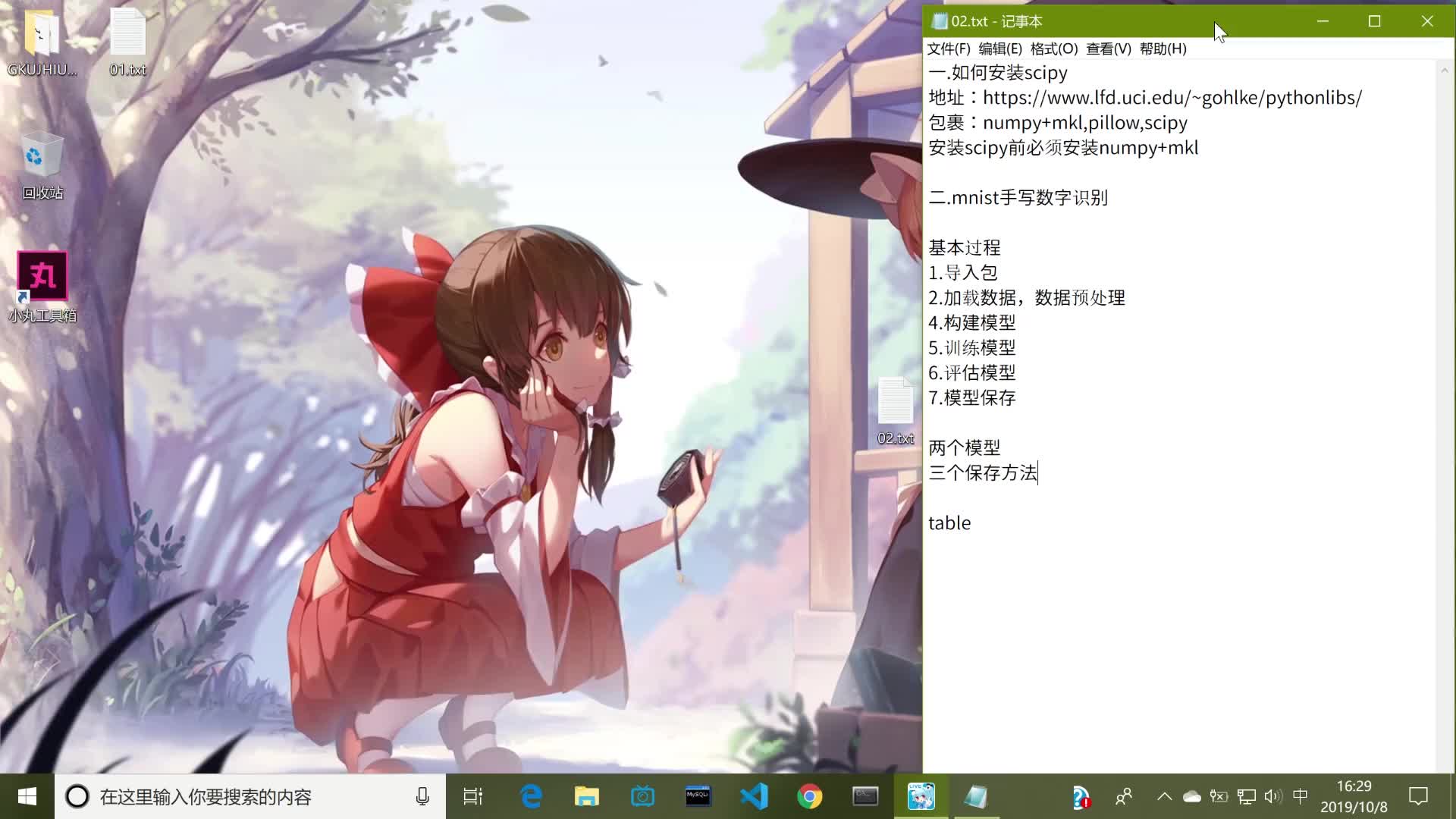 MNIST手写数字识别