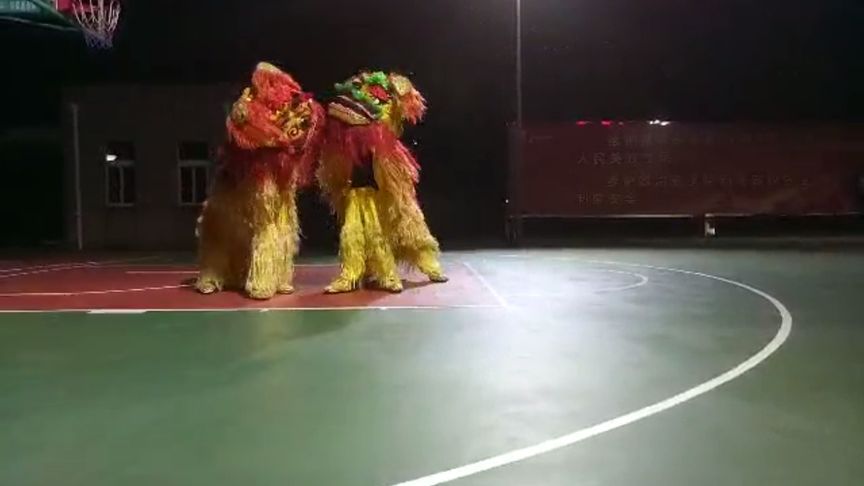 舞狮精彩表演,不容错过