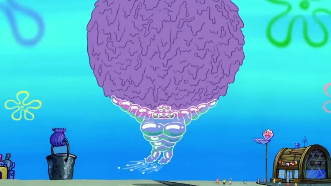 海绵宝宝:痞老板遇到了强敌,痞老板该怎么办,是不是要投降呀