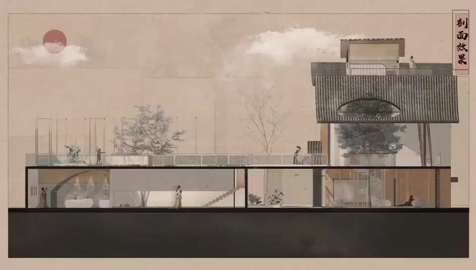 / 优秀毕业设计:游源设计作品 | 八景之石桥流水,朱岗望月