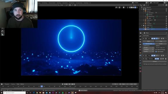 【Blender教程】制作科幻动画