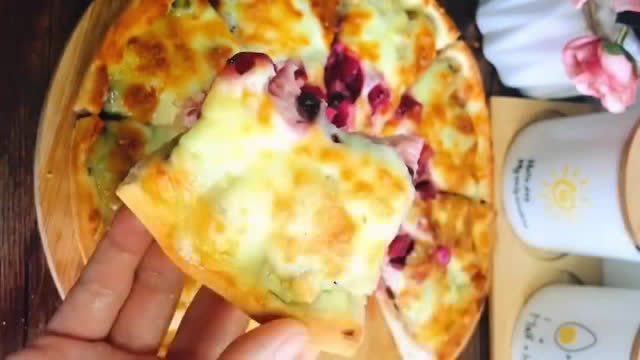 厨师长教你做水果披萨,满满都是果香味,孩子天天吵着要吃