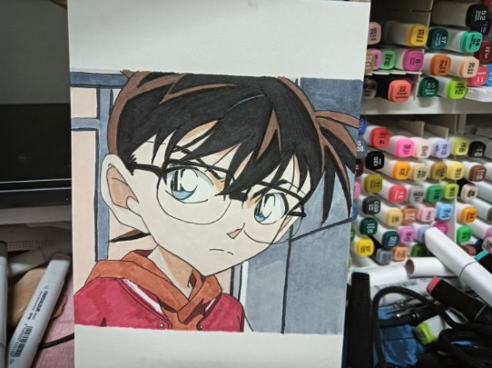 ...柯南这里是画画鸭,喜欢的宝子们点赞评论下一次便是自己喜欢的动漫...