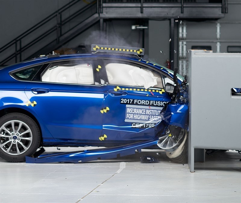 蒙迪欧等十款车在IIHS碰撞测试中获得优秀