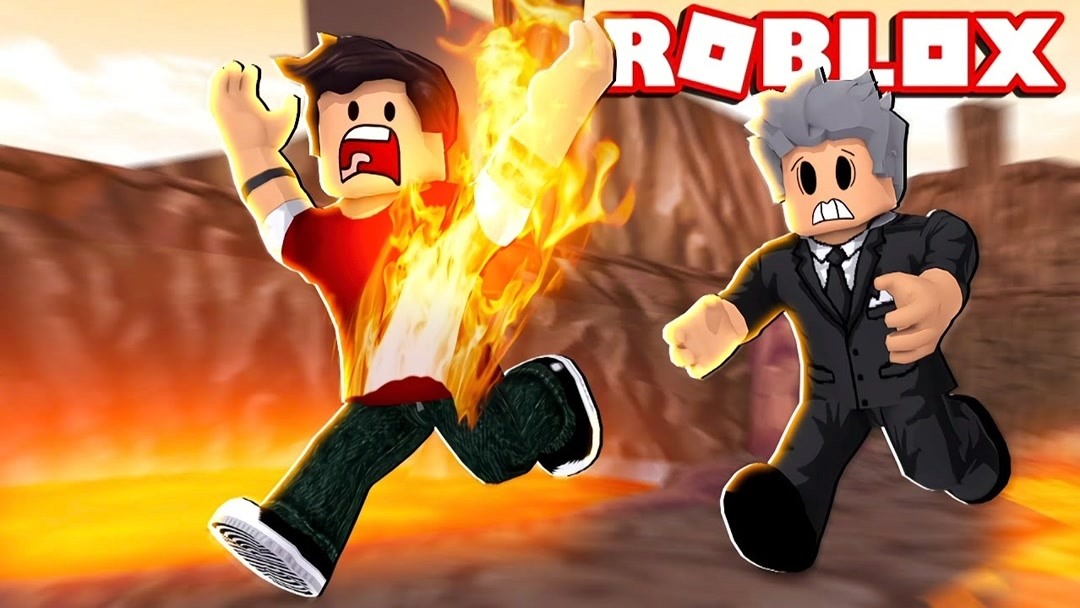 Roblox小游戏模拟器!注意别被岩浆烧到!竟5连胜?咯咯多