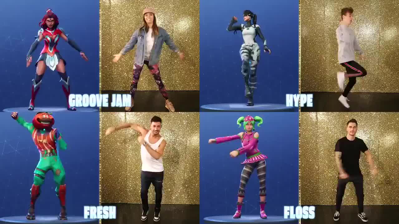 会玩!BBC明星集体模仿《堡垒之夜》角色舞蹈