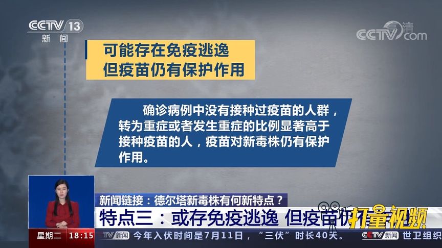 德尔塔新毒株有何新特点?传播力更强,病毒载量高|共同关注