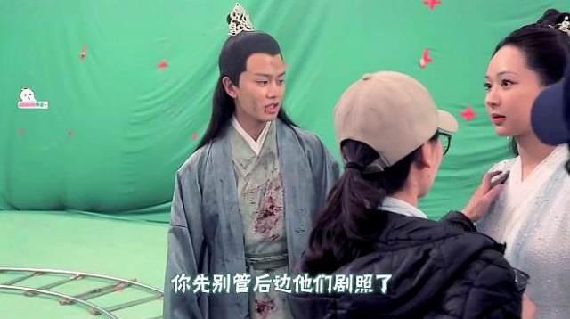 杨紫、任嘉伦片场动作戏拍摄花絮