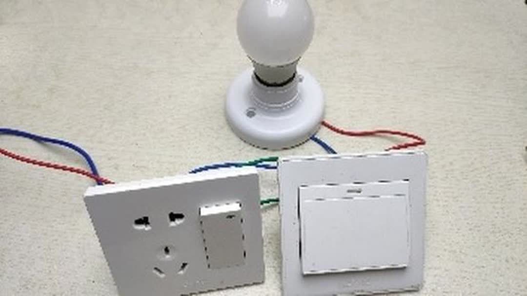 学会这种接线,家里装修不用找电工,可以自己安装开关灯