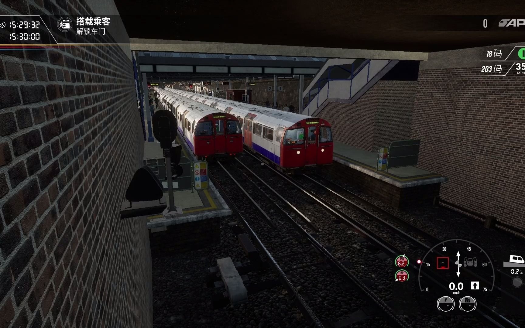 【模拟火车世界2】伦敦地铁#3 在地铁穿行