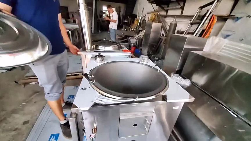 #柴火灶 省柴王柴火灶,家用首选,一把柴做一顿饭,更有水箱加持