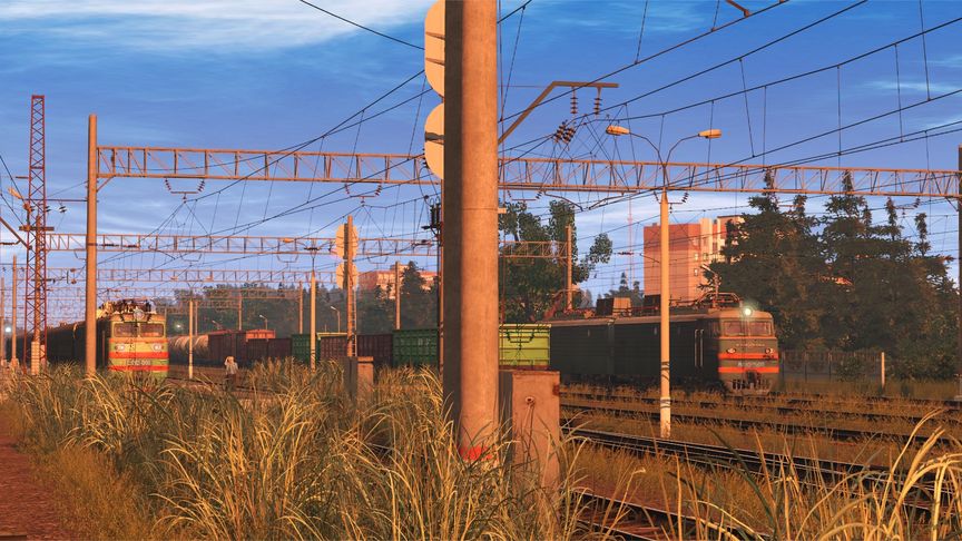 【实况模拟列车19】在前苏联的遗产线路上的侧窗展望!