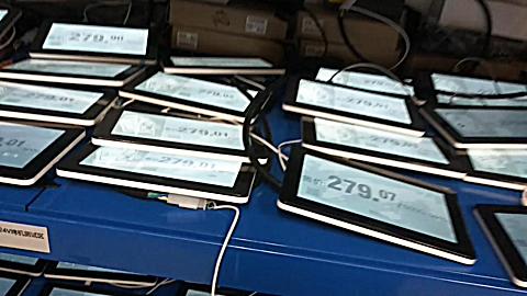 部分电子价签展示