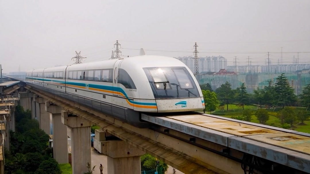 磁悬浮列车为何那么快,老外做出模拟实验,看完才知道