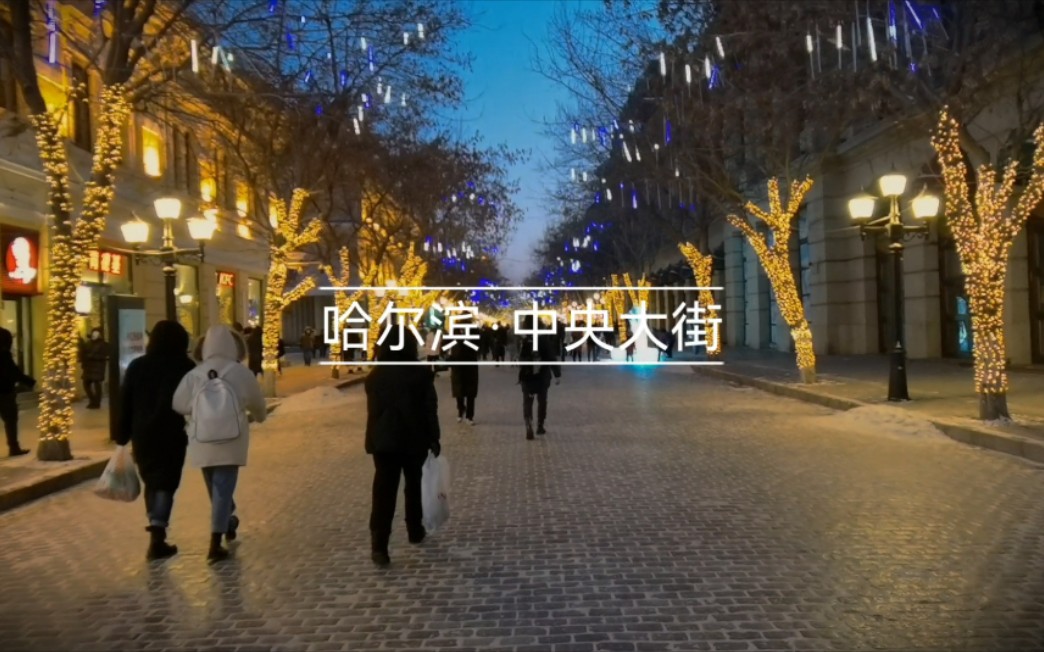【vlog】哈尔滨中央大街