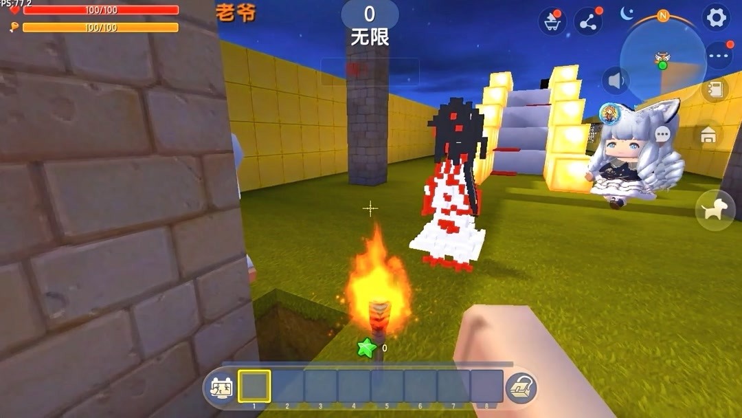迷你世界《凌晨三点半惊魂》,竟是个诡异跑酷,结局被困在红房子