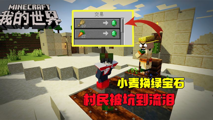 我的世界植物大战僵尸生存7.阿年:最划算的买卖 良心村民