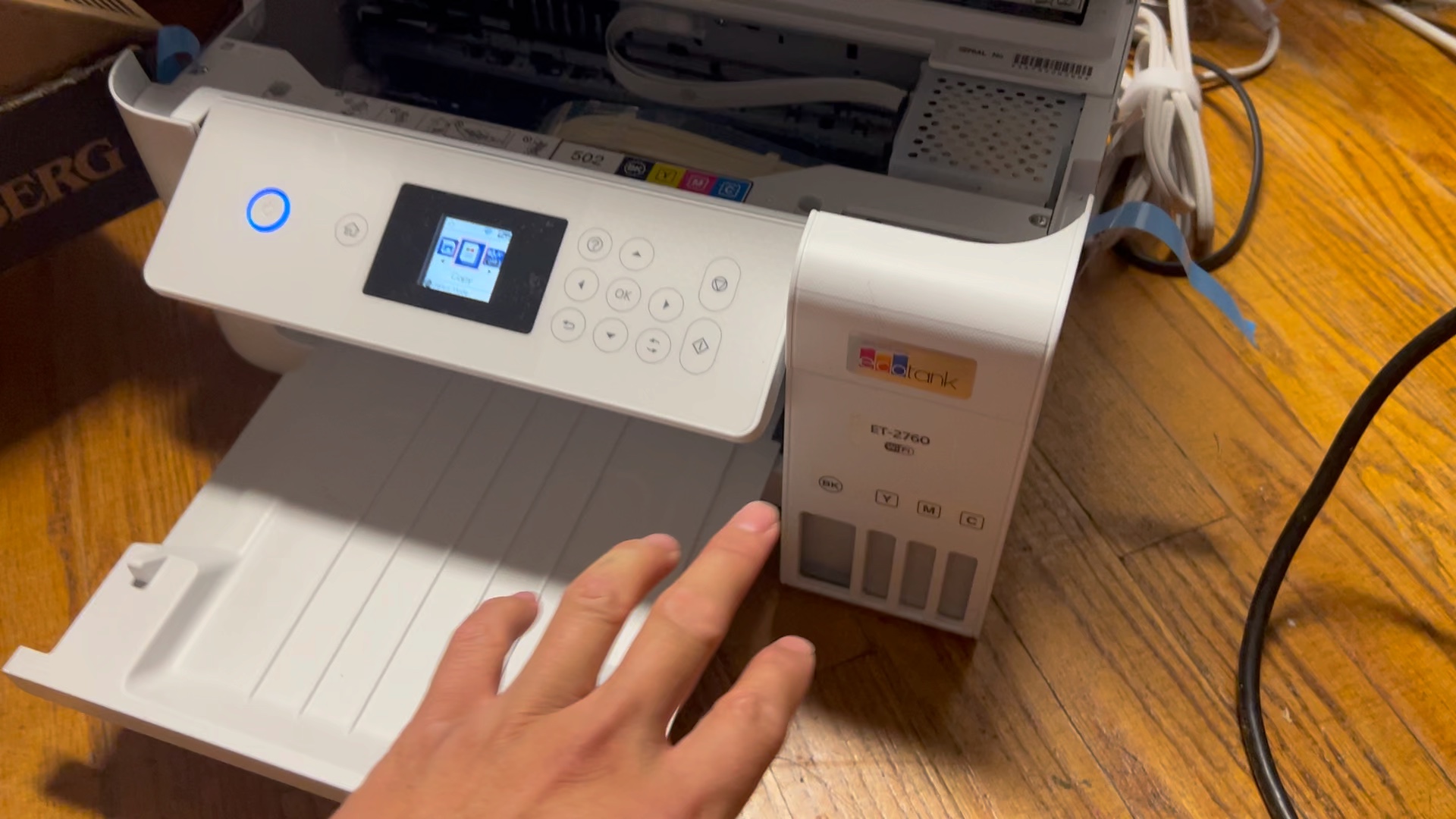 EPSON爱普生ET-2760打印机使用问题和心得