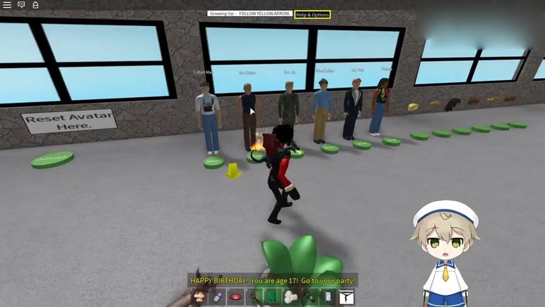 小格解说 Roblox 成长模拟器:模拟火山爆发实验!还能变长发公主?