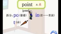 单词不用记,point