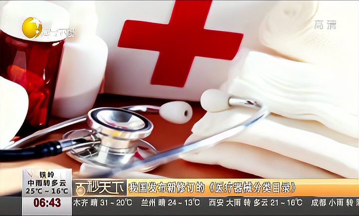 我国发布新修订的《医疗器械分类目录》