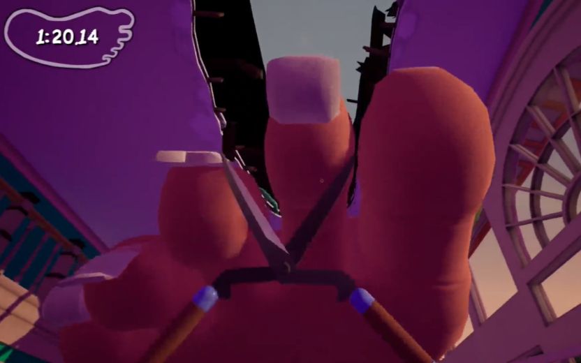 修脚模拟器:楚河拿着大剪刀,忍受脚气,帮客人修理指甲